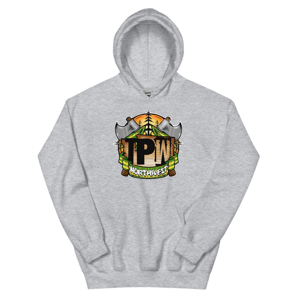 Timber Pro Wrestling “TPW Logo” Unisex Hoodie – Brainbuster Tees