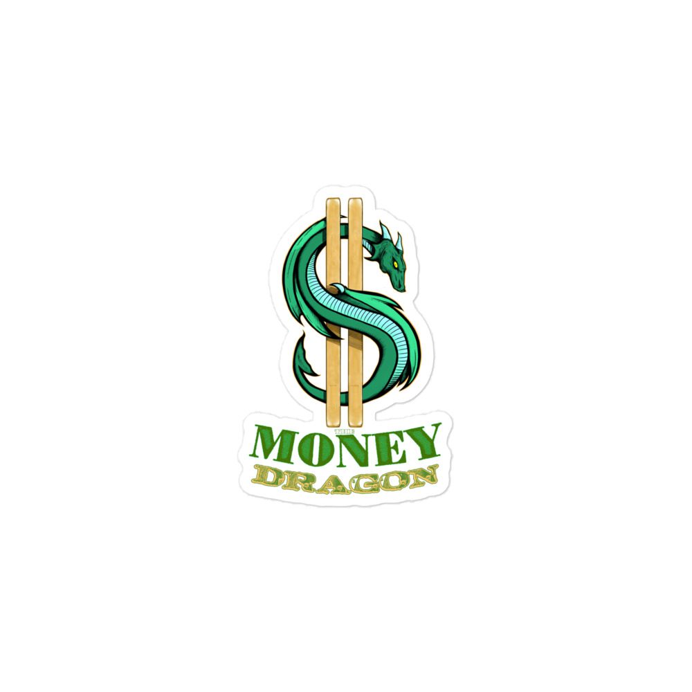 Angelo Carter “The Money Dragon” Bubble-free stickers – Brainbuster Tees