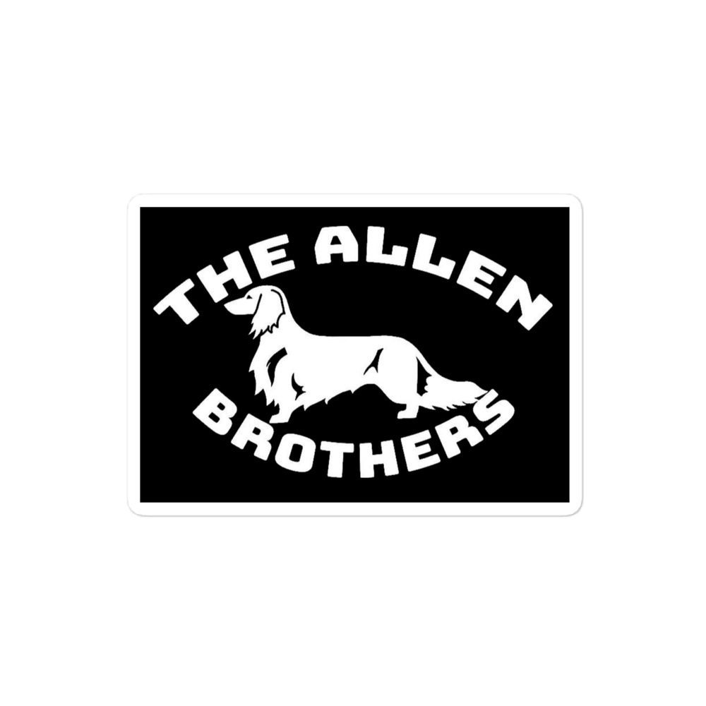 Steve Allen “The Allen Brothers” Bubble-free stickers – Brainbuster Tees