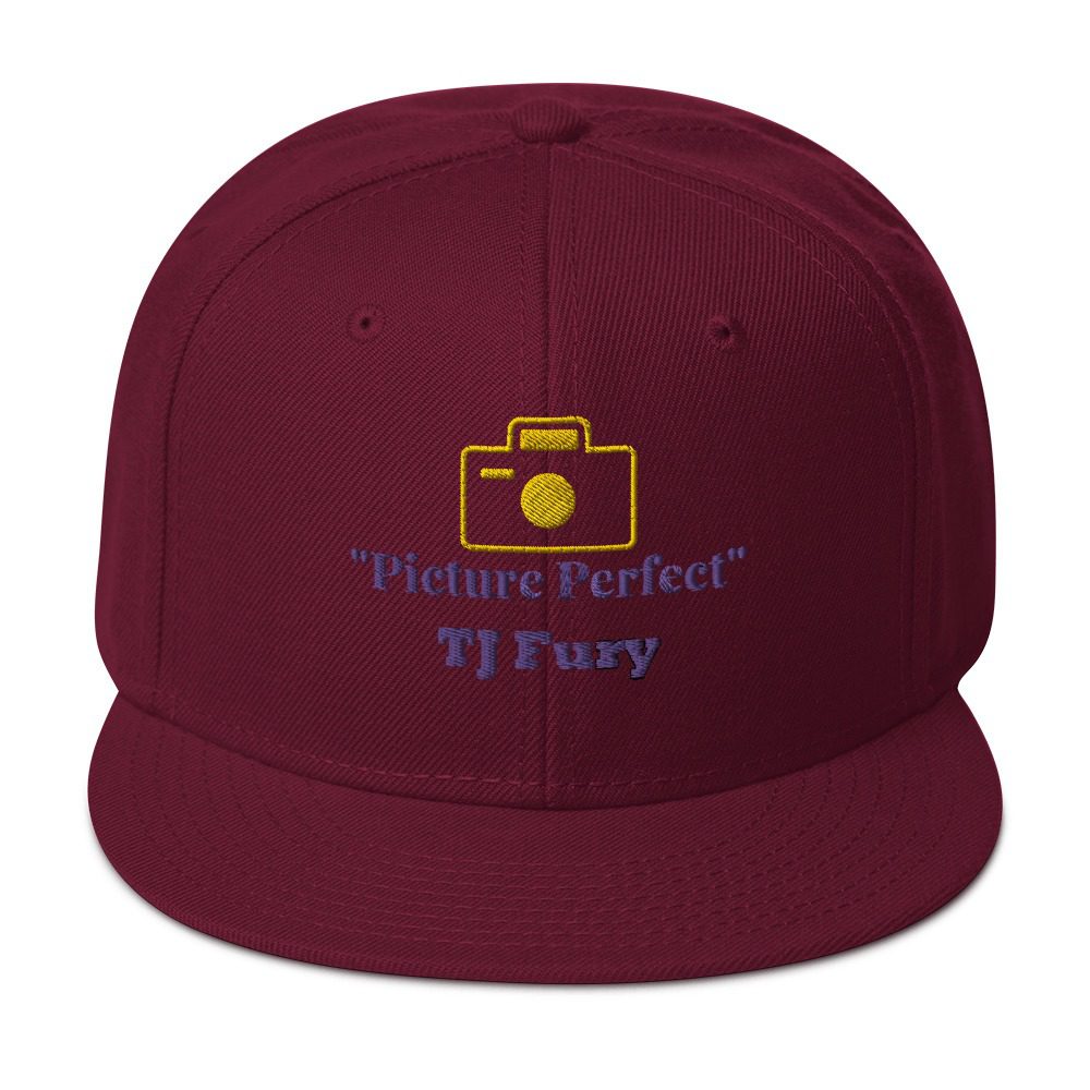 TJ Fury “Picture Perfect (ver 3)” Snapback Hat – Brainbuster Tees