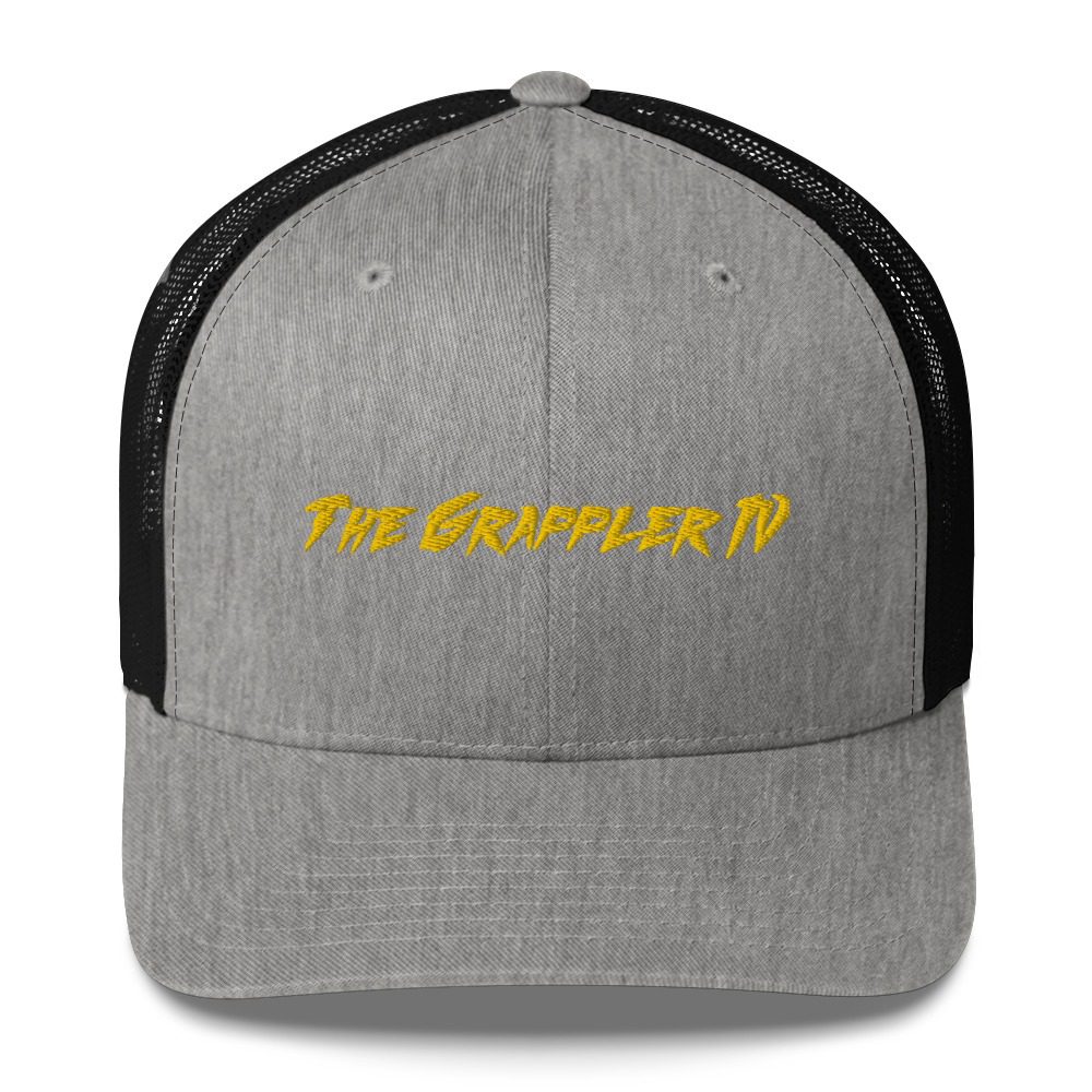 The Grappler IV “Grappler IV (Piper)” Trucker Hat – Brainbuster Tees