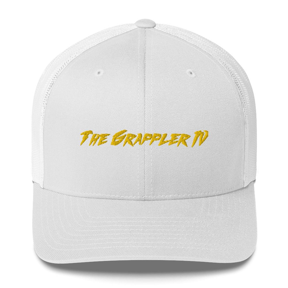 The Grappler IV “Grappler IV (Piper)” Trucker Hat – Brainbuster Tees