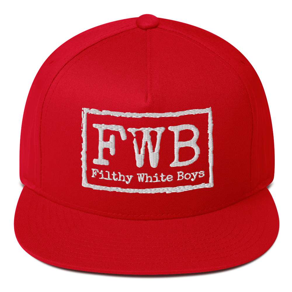 The Grappler IV “Filthy White Boys” Snapback Hat – Brainbuster Tees