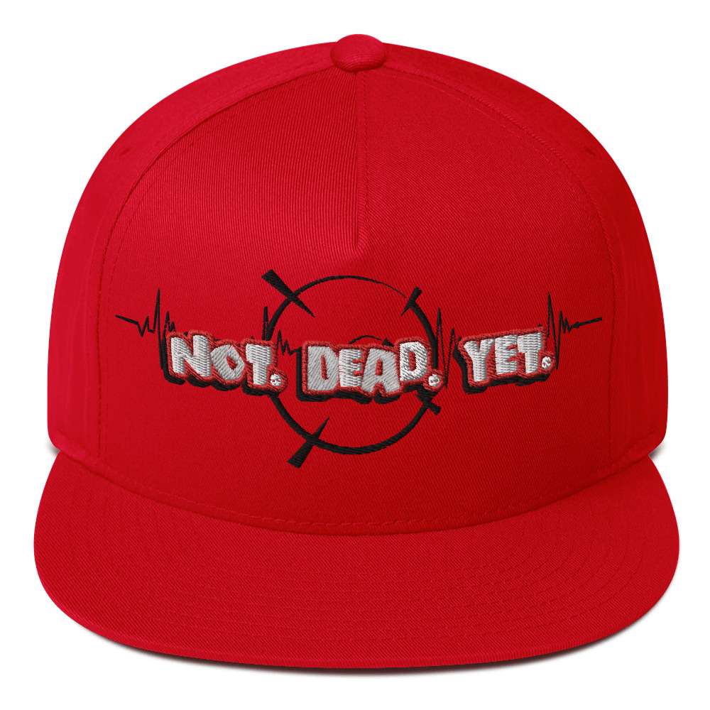 Tommy Trainwreck “Not Dead Yet.” Snapback Hat – Brainbuster Tees