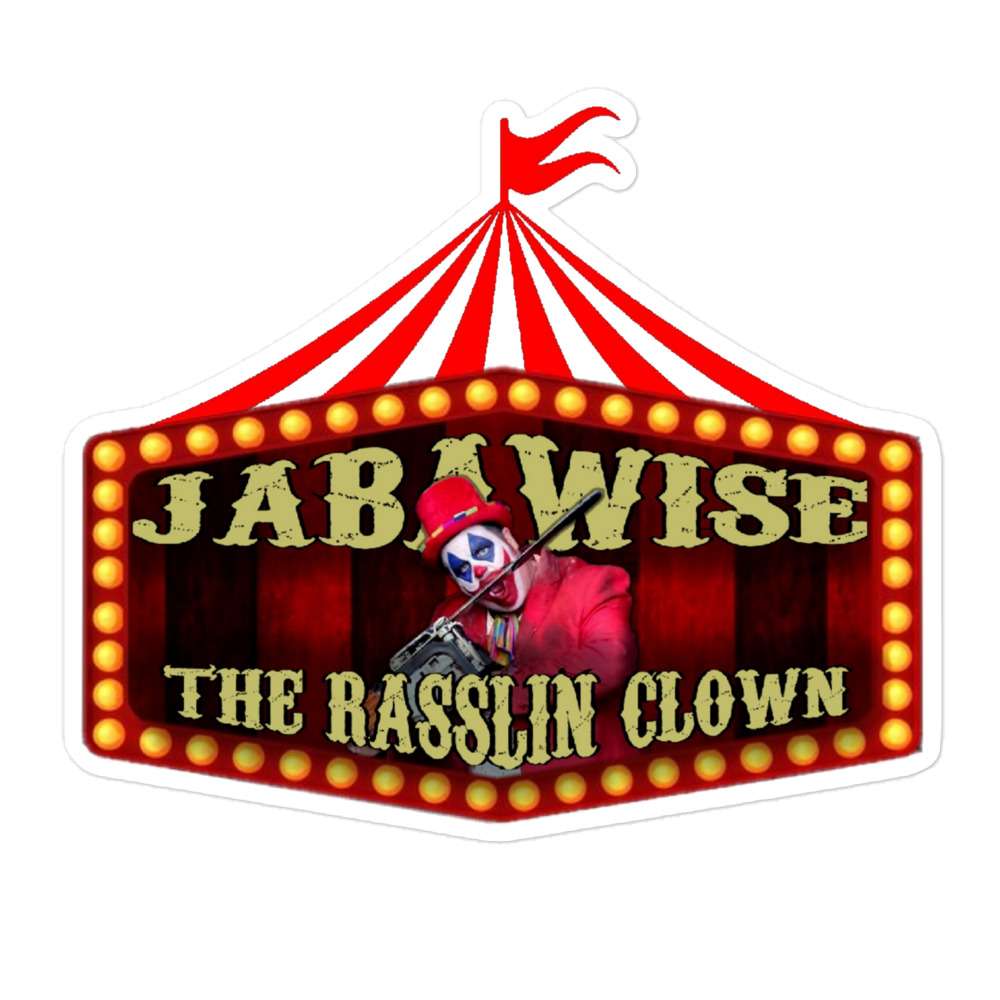Jaba King “Jabwise” Bubble-free stickers – Brainbuster Tees