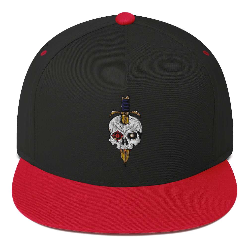 James Creed “Creed Skull & Dagger” Snapback Hat – Brainbuster Tees