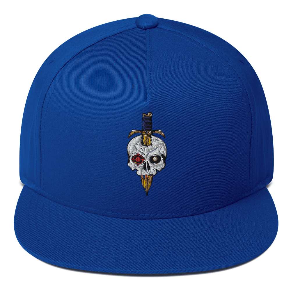 James Creed “Creed Skull & Dagger” Snapback Hat – Brainbuster Tees