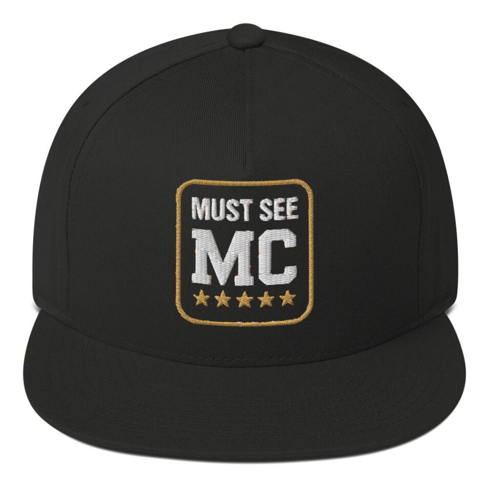David Storm “Must See MC” Snapback Hat – Brainbuster Tees